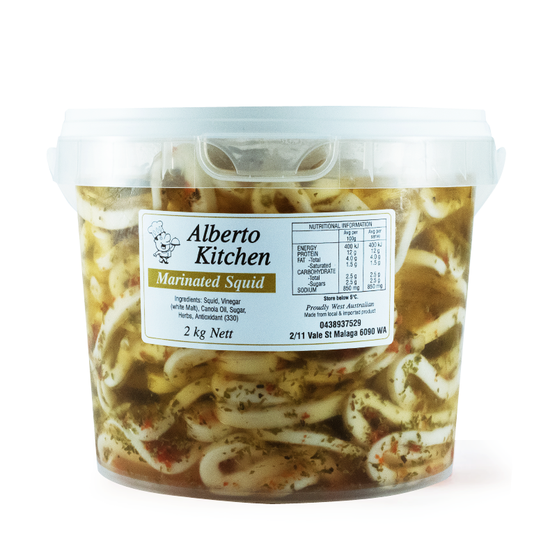 Marinated Squid – Alberto Kitchen